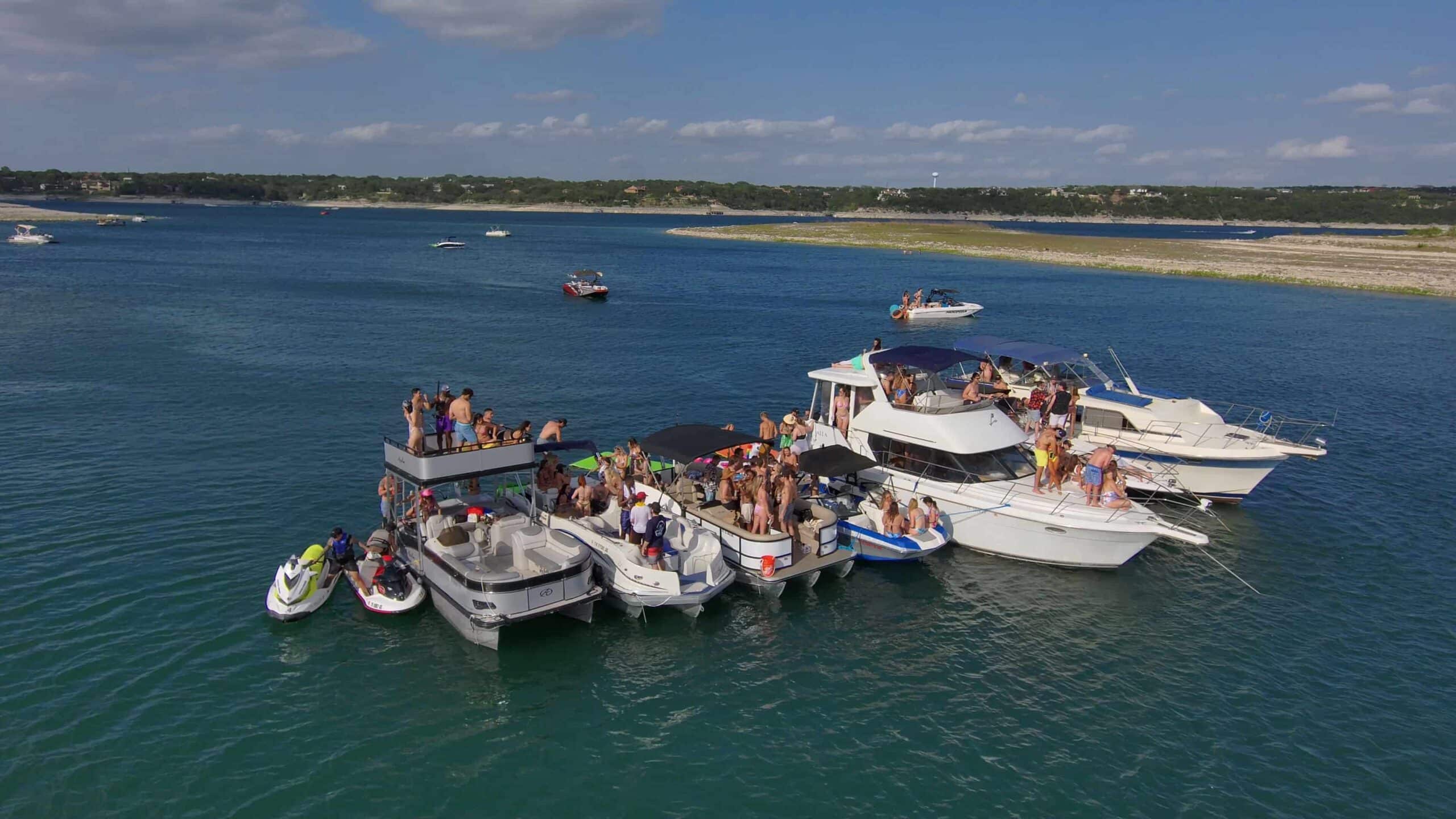 Austin Party Boat Rentals by Big Tex Boat Rentals