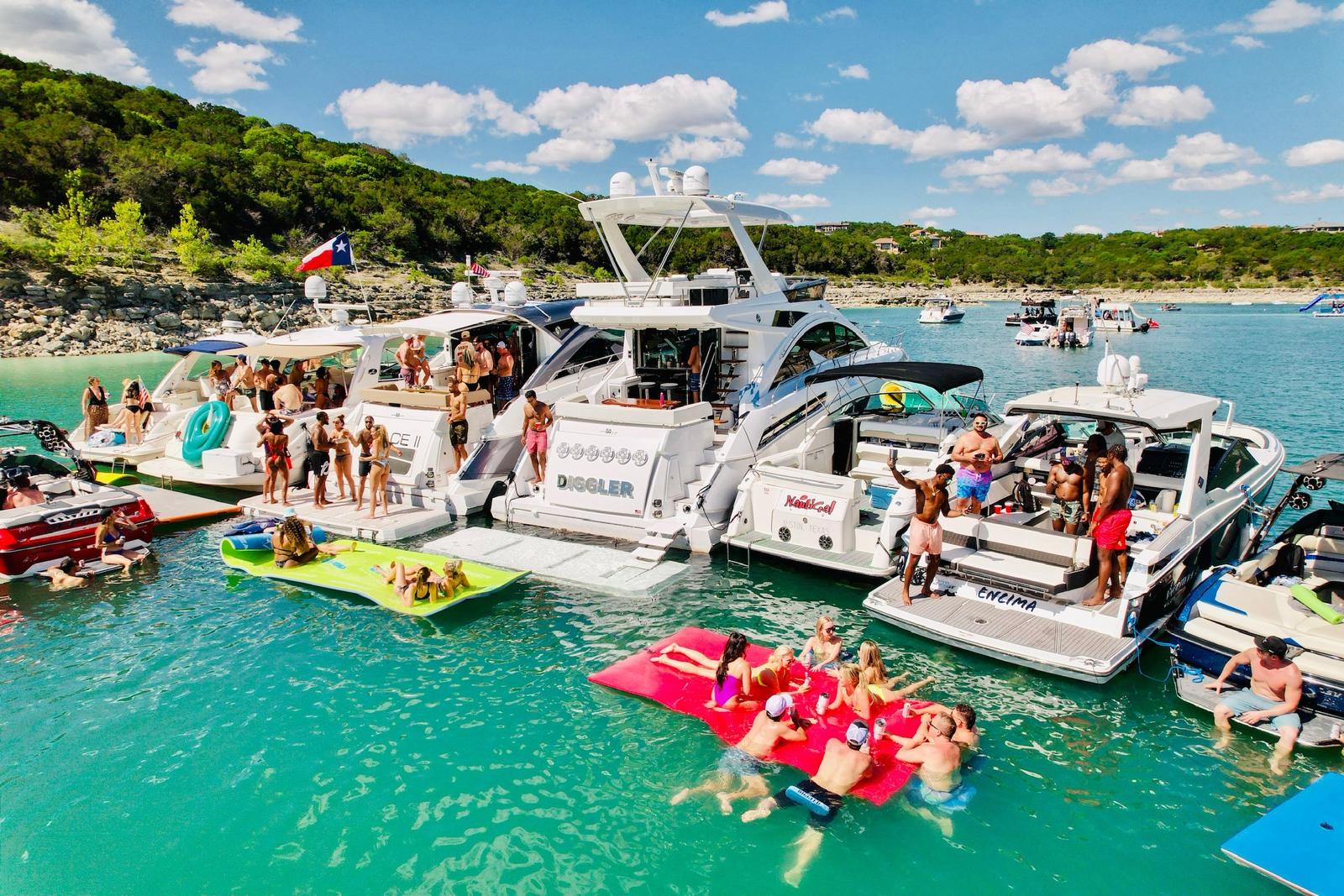 Austin Party Boat Rentals by Big Tex Boat Rentals